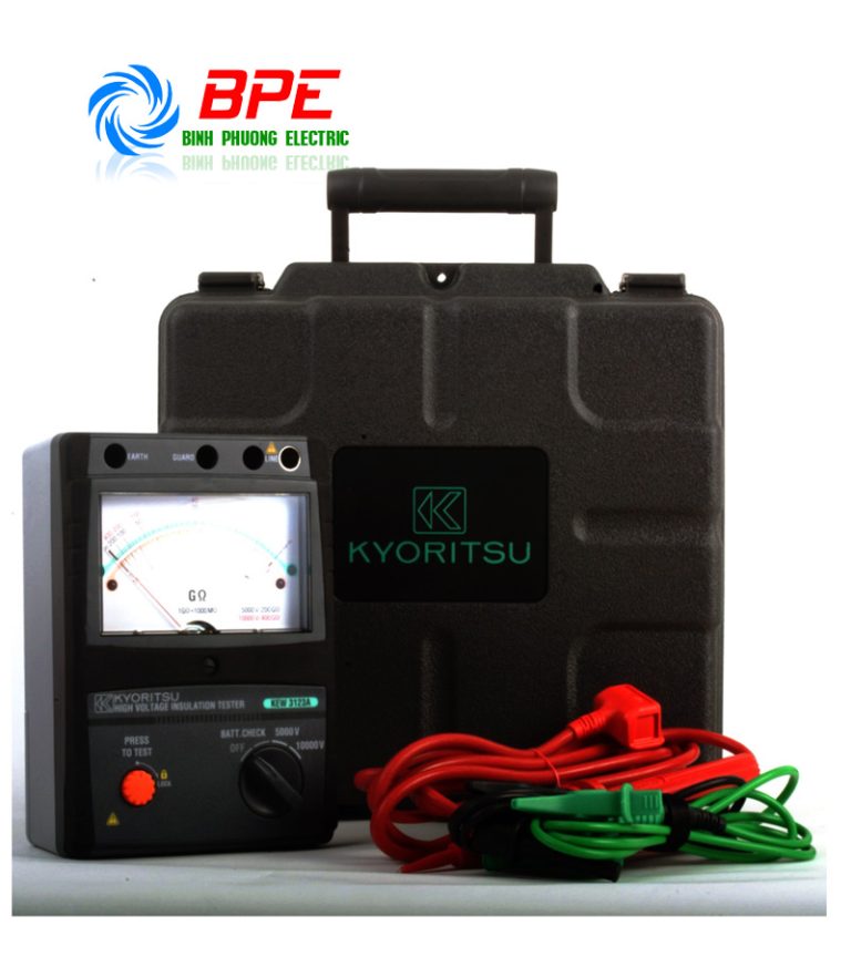 Thiết bị đo điện trở cách điện (Megom mét) Kyoritsu Model 3123A - CÔNG ...